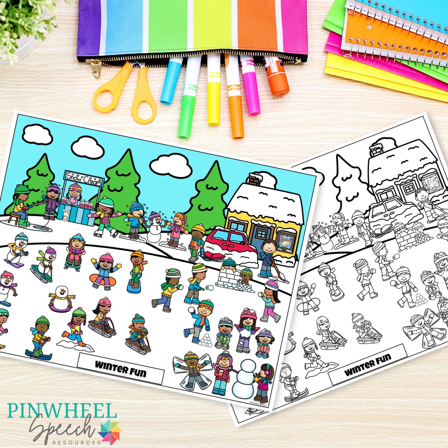 How I Use Busy Picture Scenes in Speech Therapy Sessions - Pinwheel ...