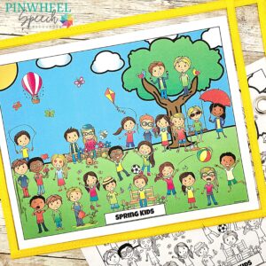 How I Use Busy Picture Scenes in Speech Therapy Sessions - Pinwheel ...