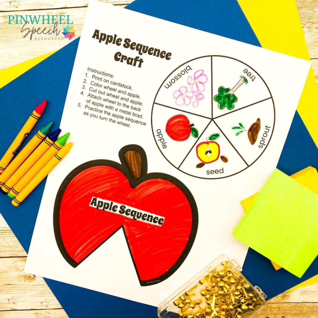 Fall Speech and Language Activities - Pinwheel Speech Resources