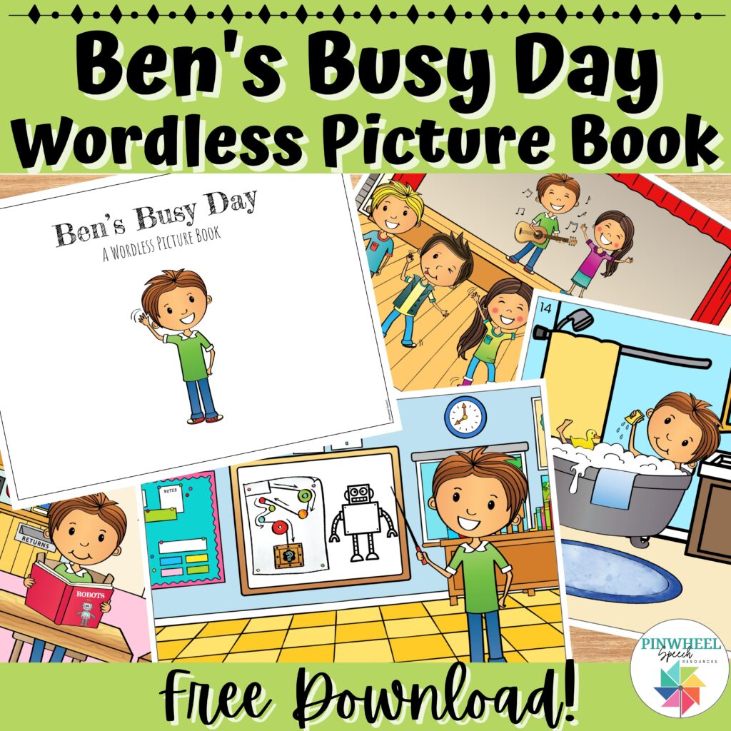 Wordless Picture Books - Pinwheel Speech Resources